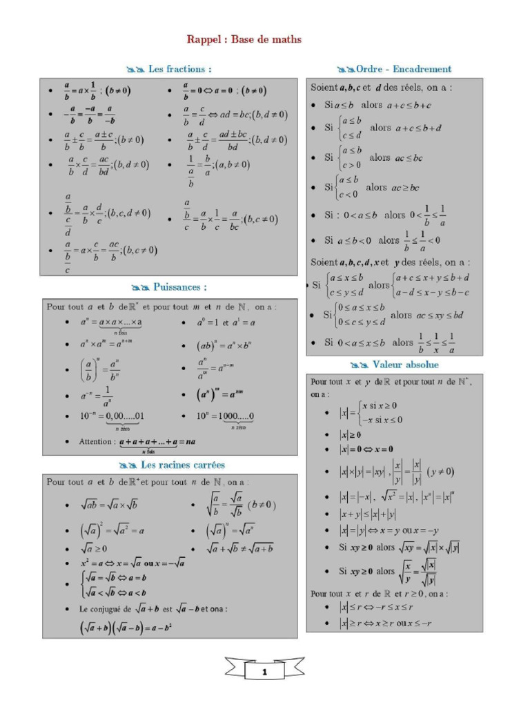 Demi-tangente verticale en dérivabilité | PDF | Objets mathématiques ...