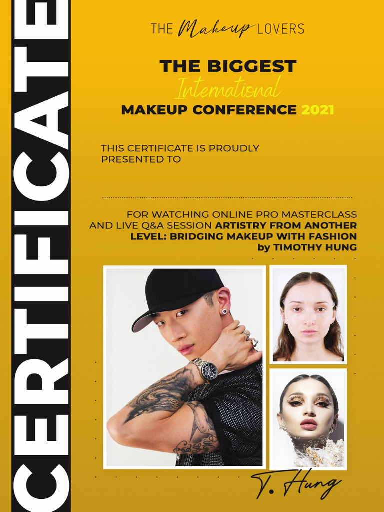 Certificate - Timothy Hung - PDF | PDF