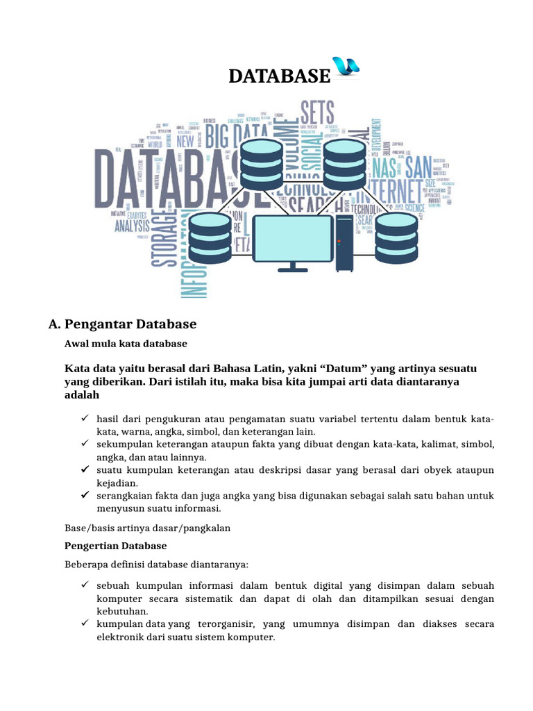 Pengantar Database dan Fungsinya | PDF