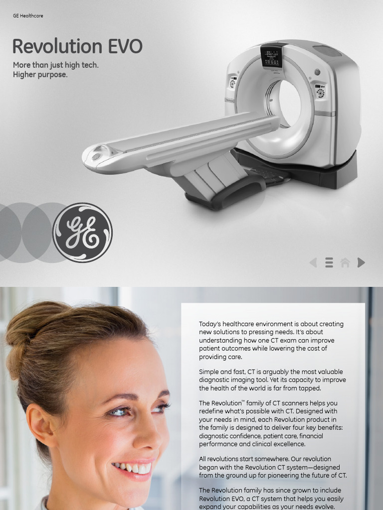 Revolution Evo 128 Cortes Ge Healthcare | PDF | Ct Scan | Radiology
