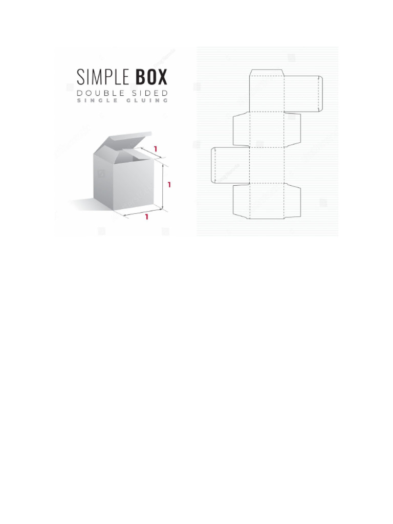 Molde Caja Simple | PDF
