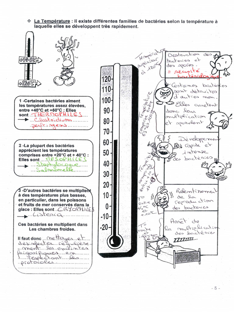 Feuille Température Complete | PDF