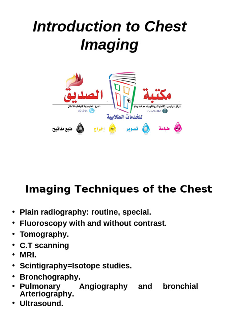 Comprehensive Guide to Chest Imaging Techniques | PDF | Thorax | Lung