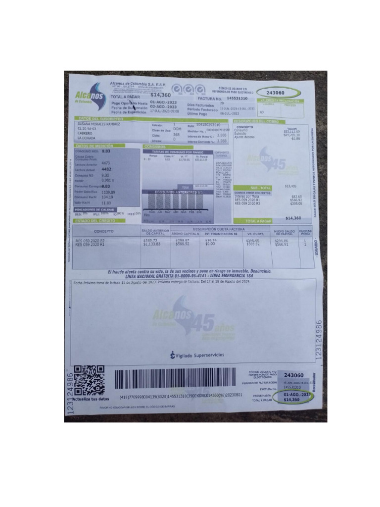 Recibo Señor Leonardo | PDF