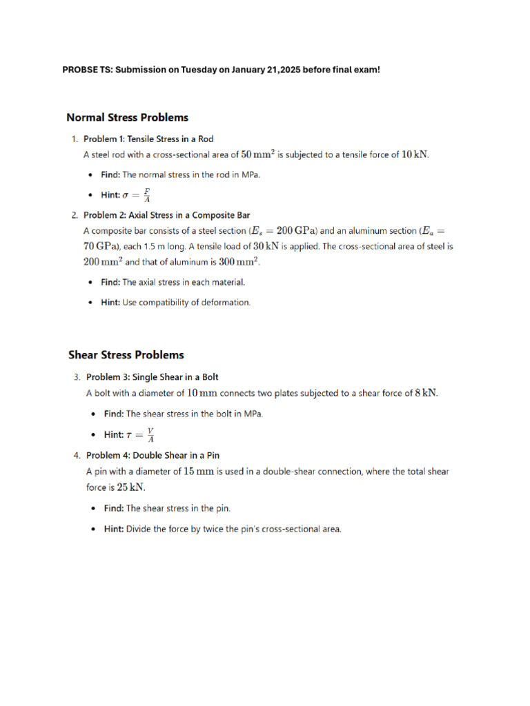 Probset 2 Finals | PDF