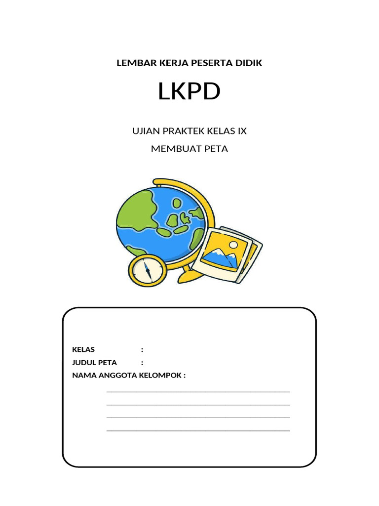 LKPD Peta Zuzum | PDF