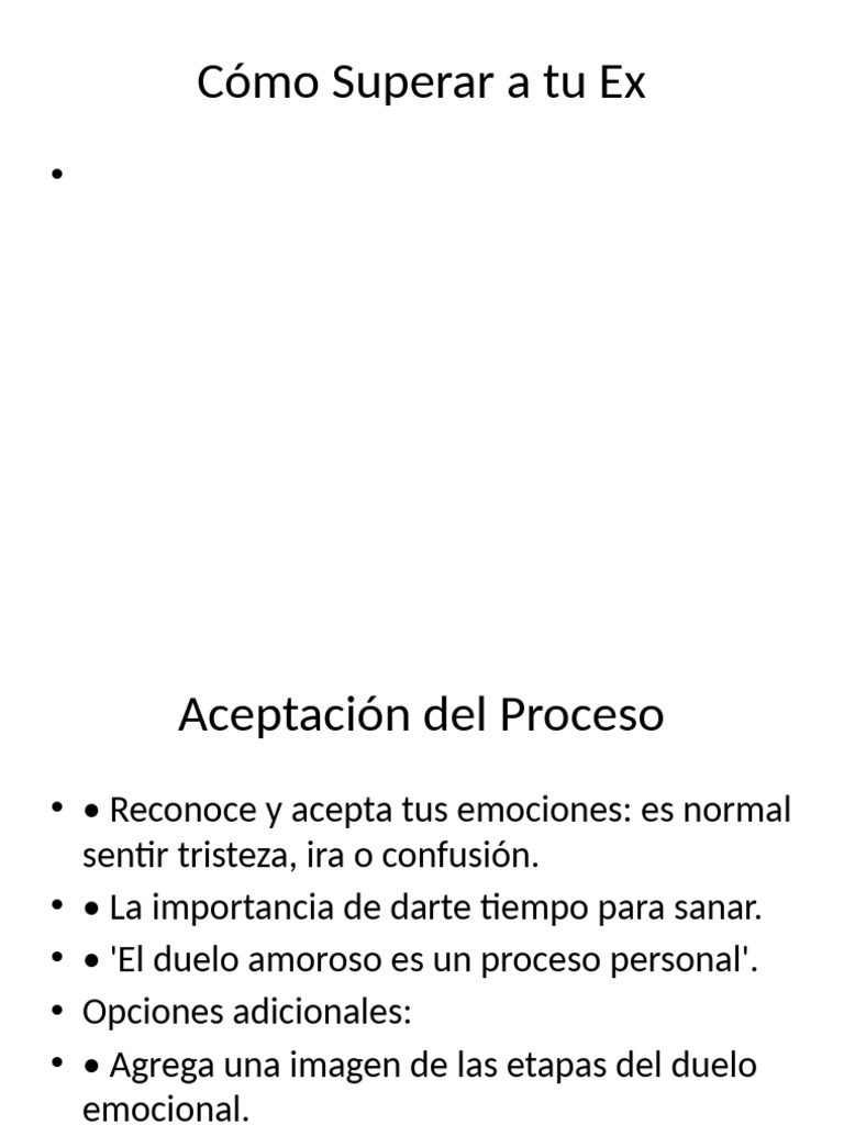 Como Superar A Tu Ex Extended | PDF
