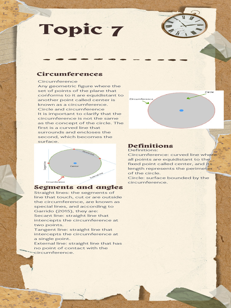 Topic 7 Angulos (Matematicas) | PDF