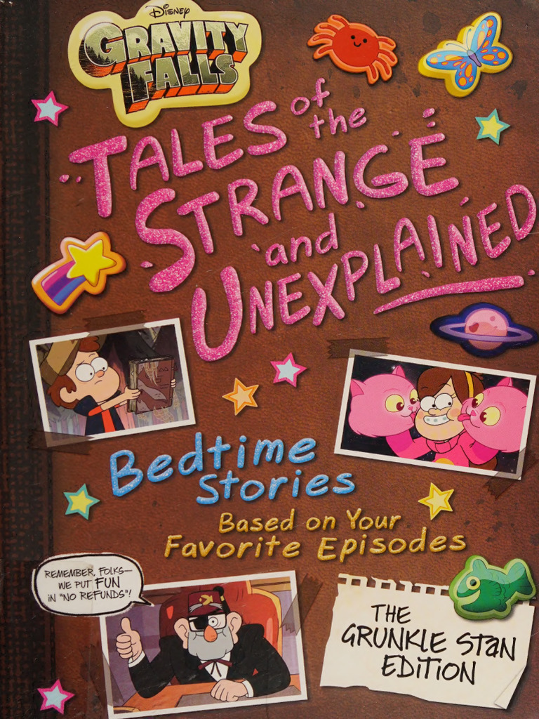 Gravity Falls - Books #10 - Tales of The Strange and Unexplained by David Roe (Book Scan) | PDF