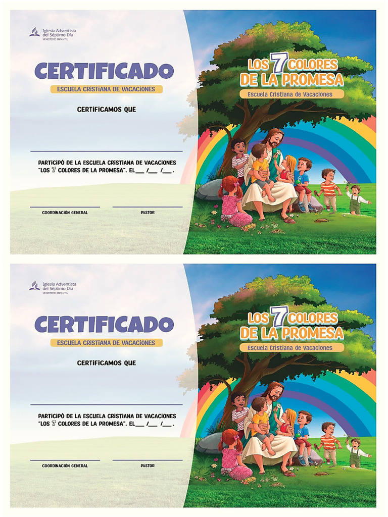 Ecv 2025 Certificados | PDF