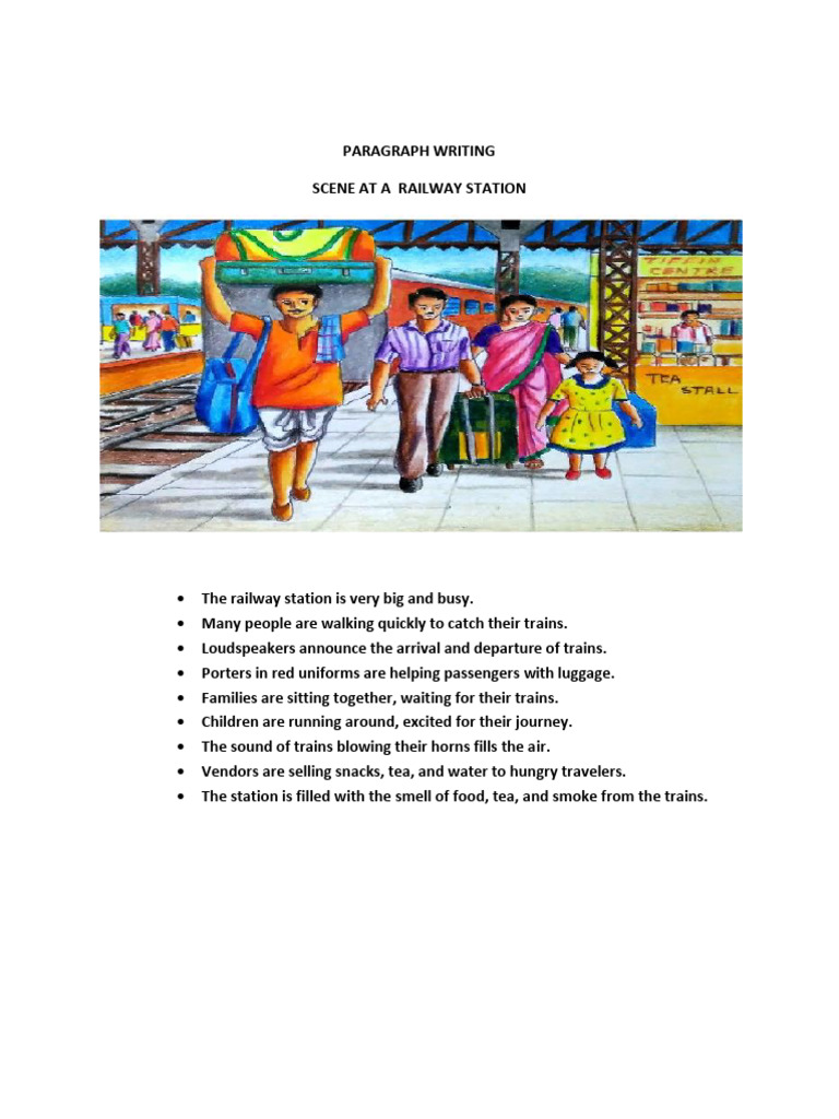 Paragraph Writing Class V - Viii | PDF