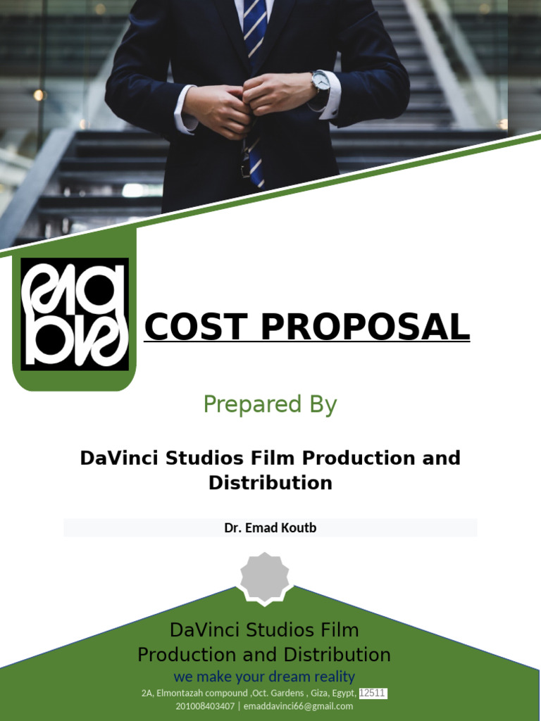 Project Cost Proposal Template | PDF