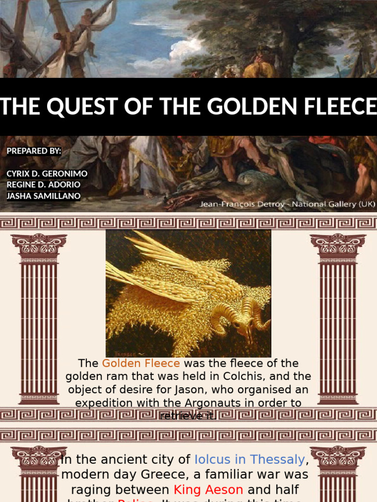 Jason's Quest for the Golden Fleece | PDF | Jason | Argonauts