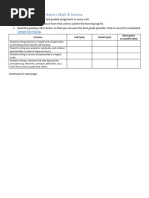 Geometry Construction Project Rubric | PDF | Art
