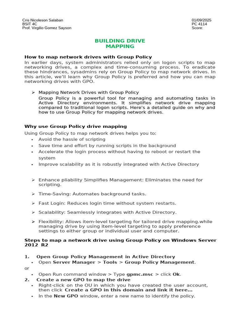 LAB-ACT 1 | PDF | Group Policy | Operating System Technology