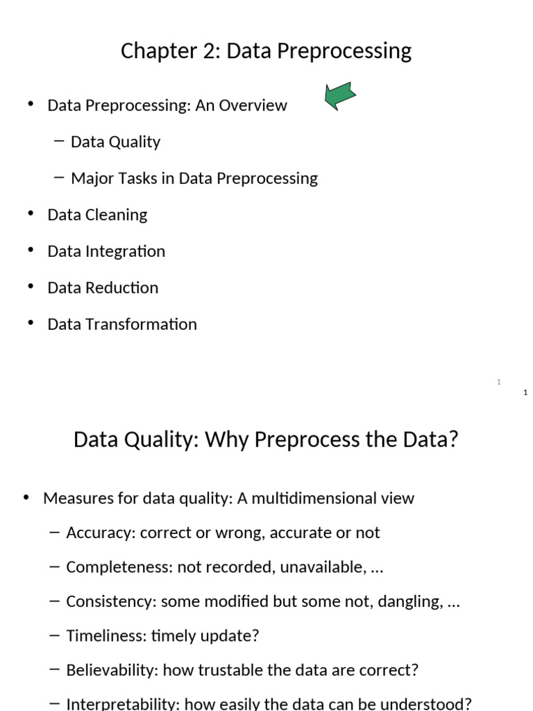 Data Preprocessing | PDF