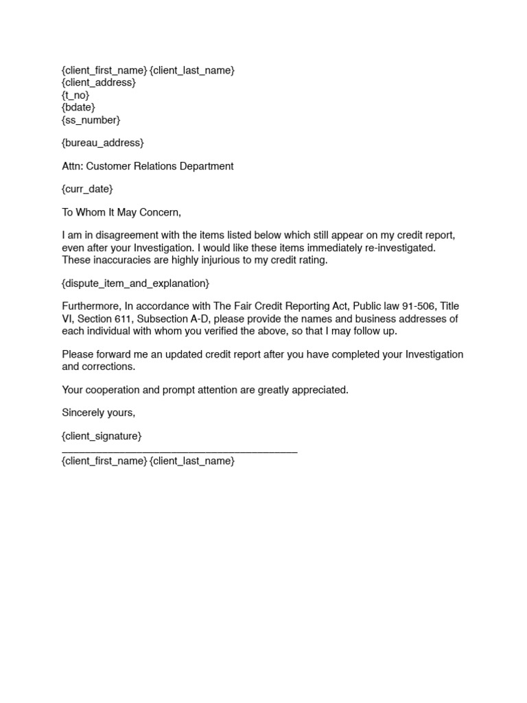 3rd Round Letter | PDF