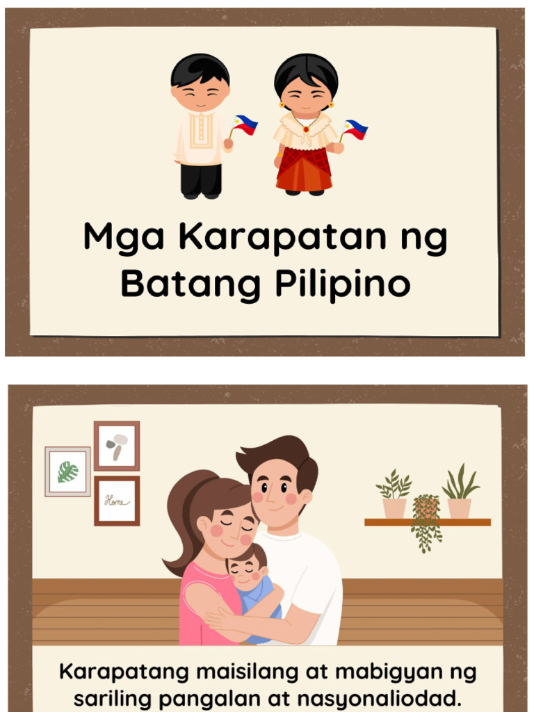 Mga Karapatan NG Bata | PDF