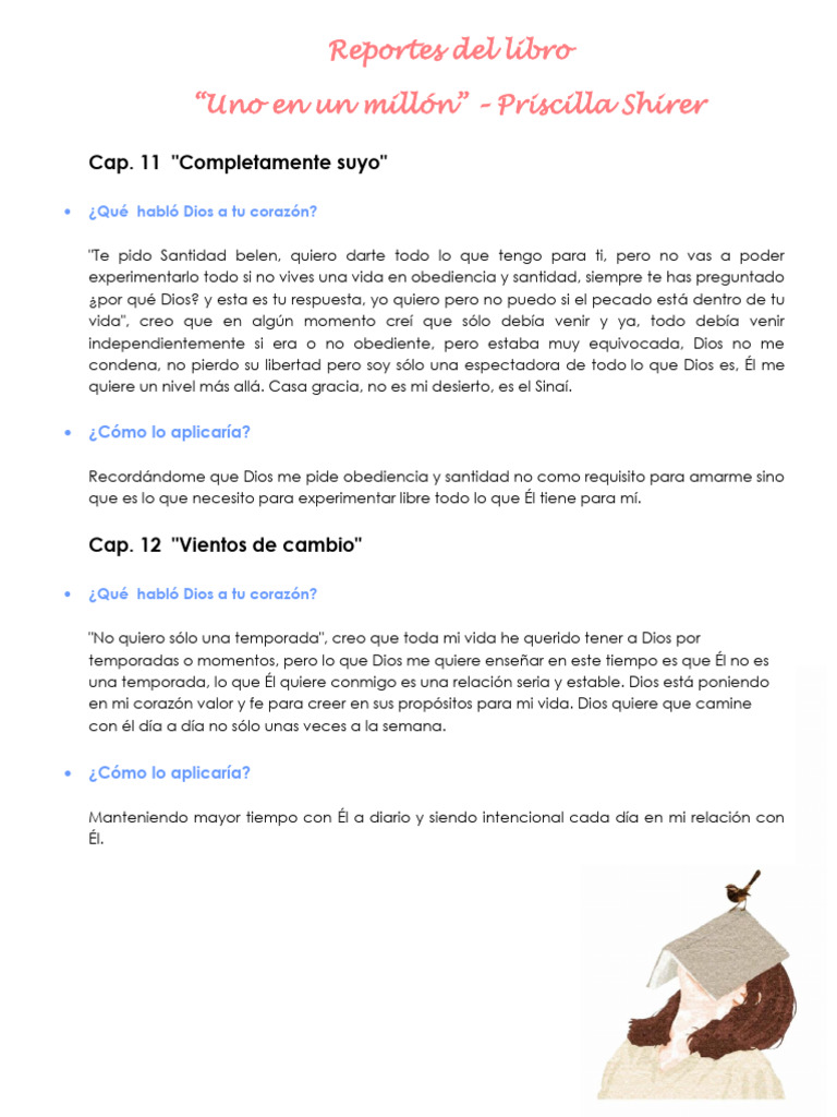 Reporte de Libro Priscilla Cap 11 Al 15 | PDF