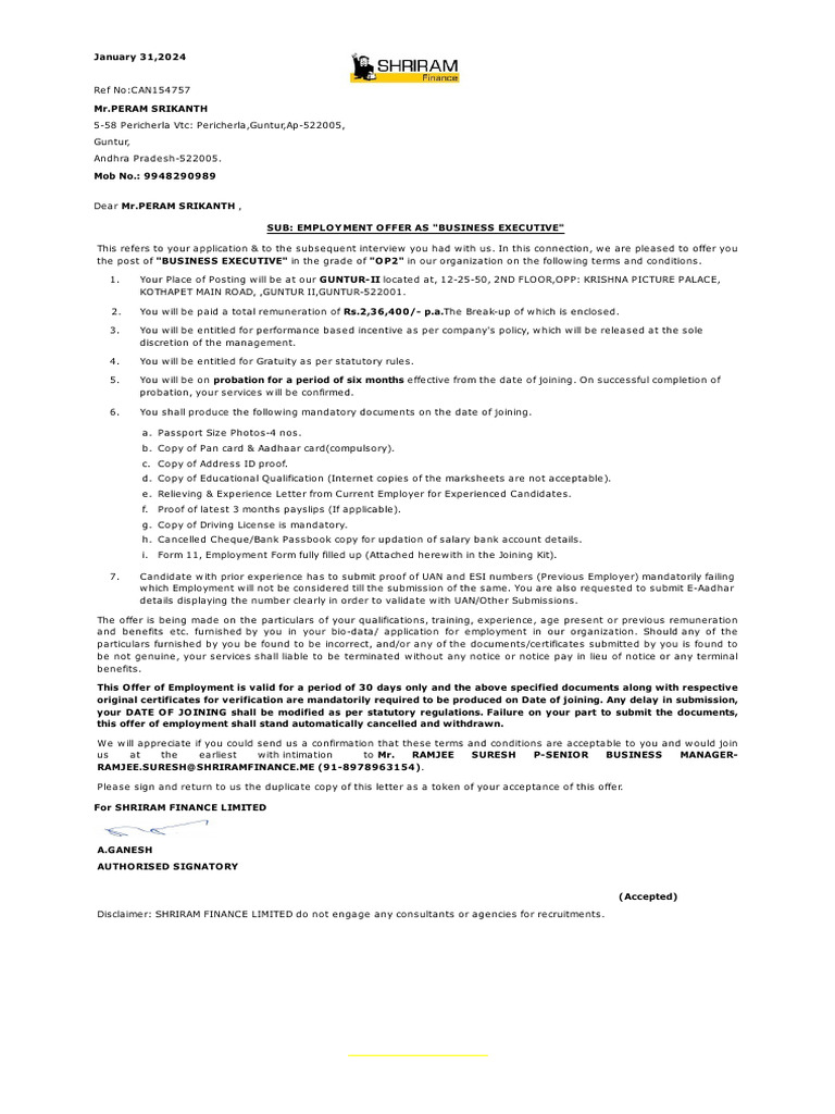 28 Can154757 Offeroperation 2901 | PDF