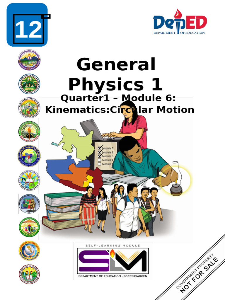 General Physics Q1 M6 | PDF | Rotation Around A Fixed Axis | Acceleration