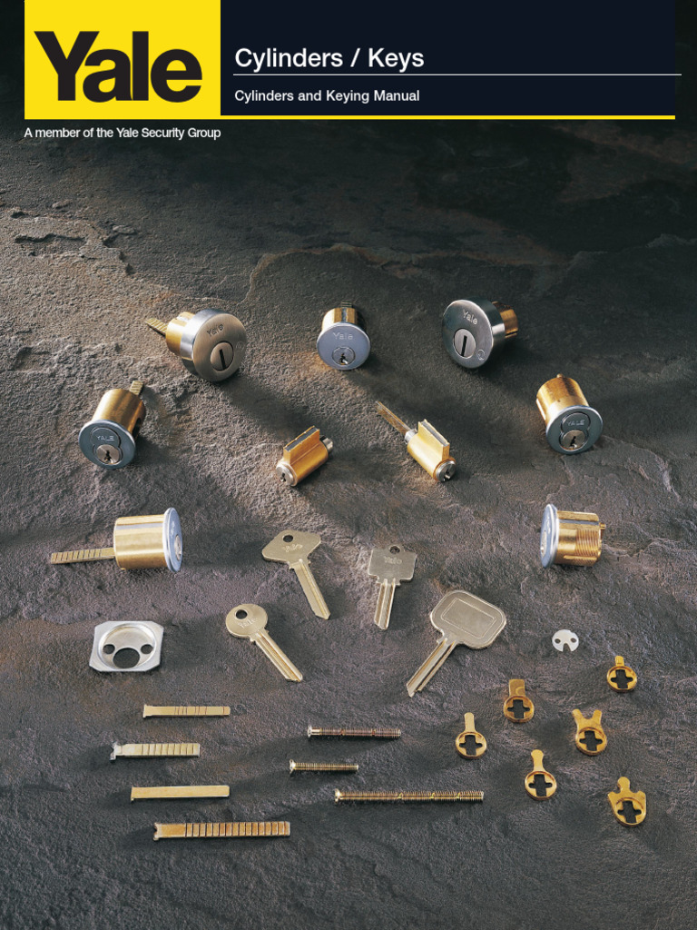 Yale Cylinders & Keying Manual June 1998 | PDF | Security Engineering ...