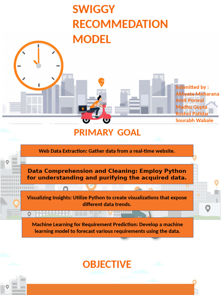 Swiggy Project PPT | PDF