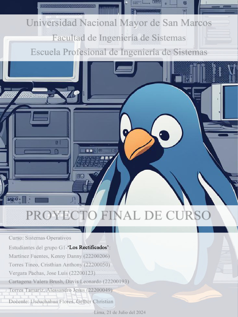 Grupo 01 Los Rectificados-ProyectoFinal | PDF | Bases de datos | V Mware