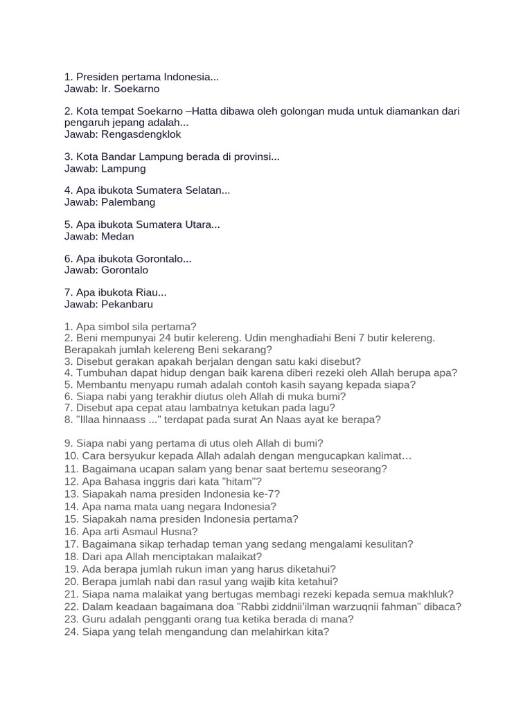 Soal Rangking 1 | PDF