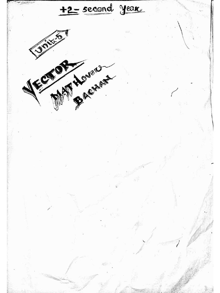 Vector (Theory) | PDF Vector (Theory) | PDF