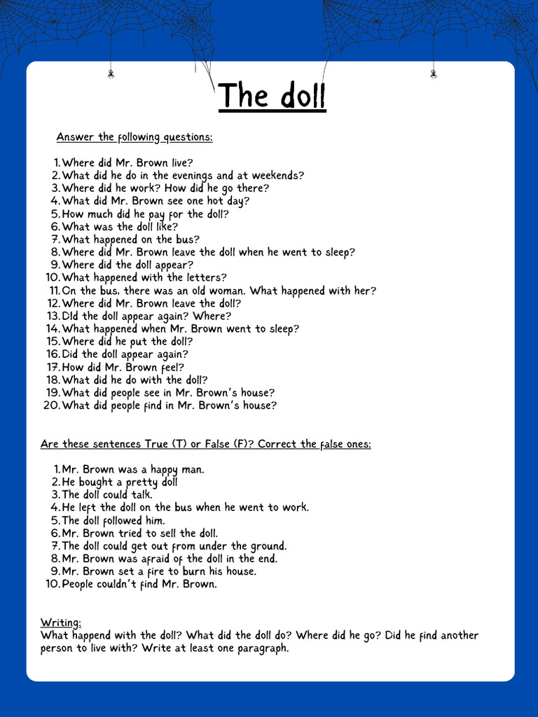 The_doll_Activities | PDF