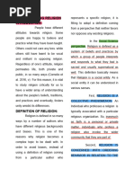 Seven Dimensions of Religion Explained | PDF