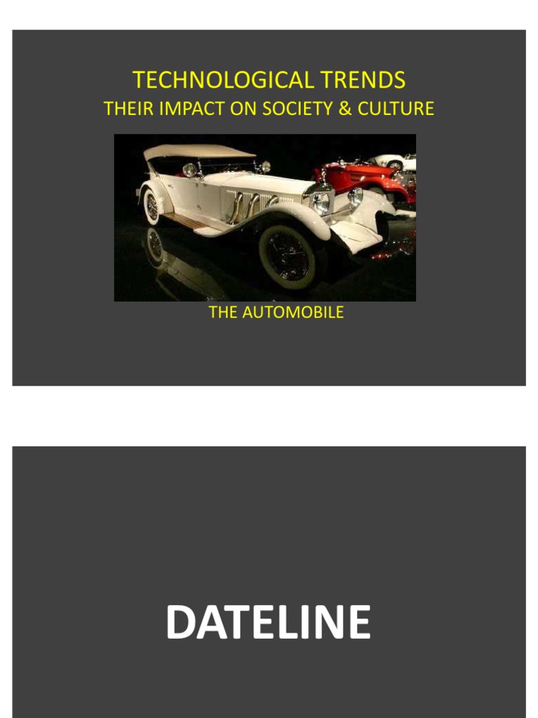 Impact of Cars On Society | PDF | Car | Internal Combustion Engine