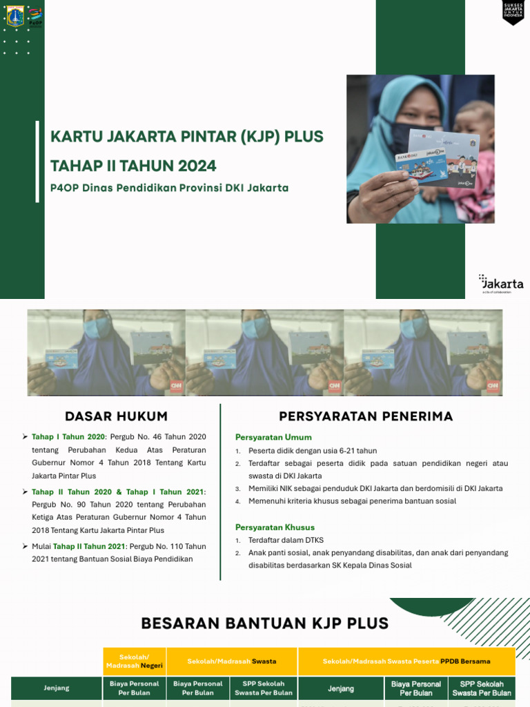 KJP Plus & Bpms Tahap II Tahun 2024 | PDF