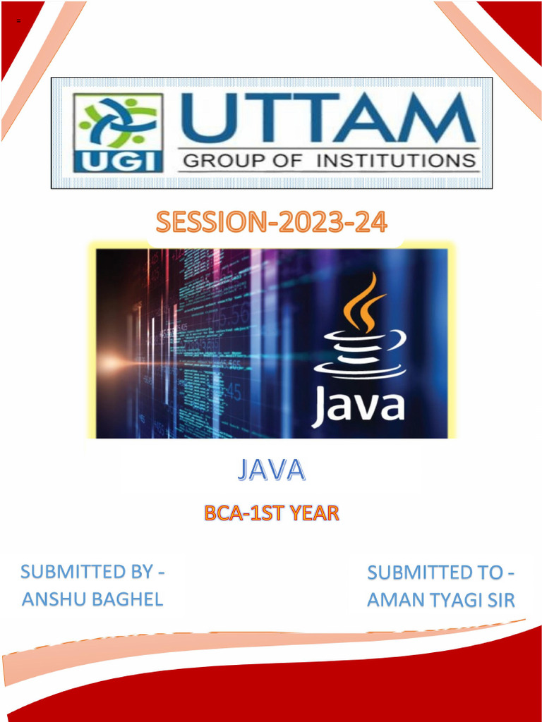JAVA | PDF