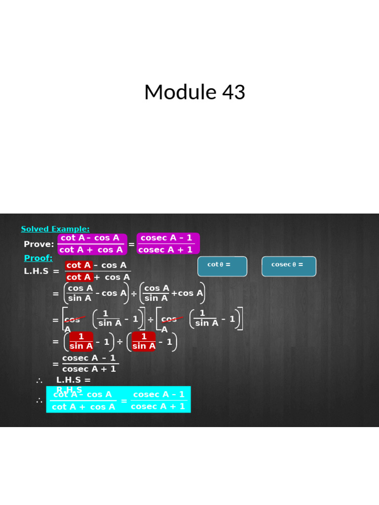 Introduction To Trigonometry Lecture 10 Pdf Trigonometric Functions Mathematical Relations