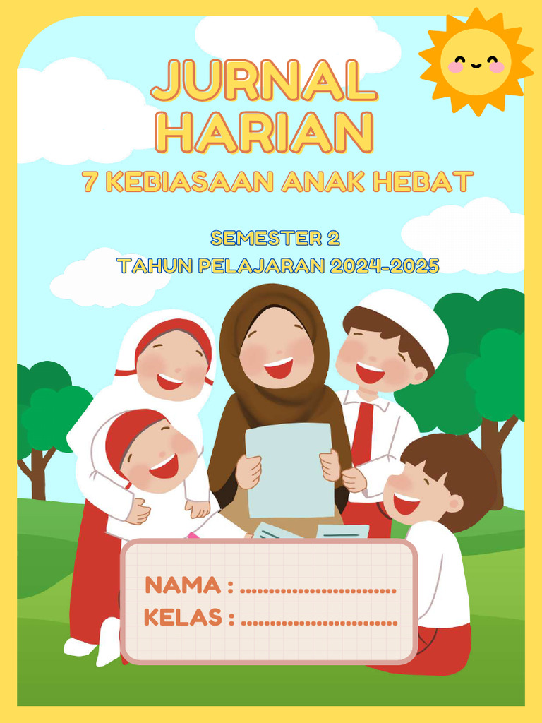 SD - Jurnal 7 Kebiasaan Anak Indonesia Hebat | PDF