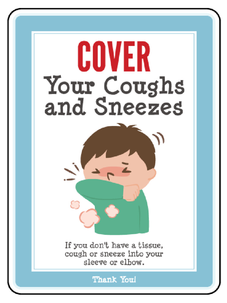 Cover Your Cough Poster | PDF