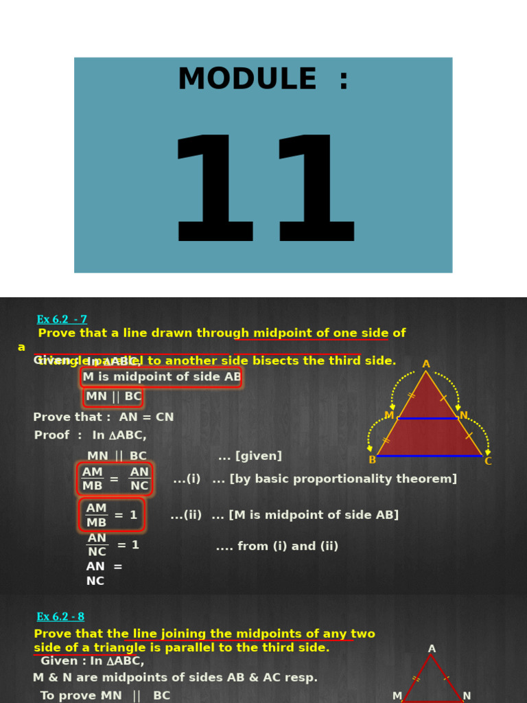 Triangles Lecture 3 | PDF | Euclidean Plane Geometry | Elementary Mathematics