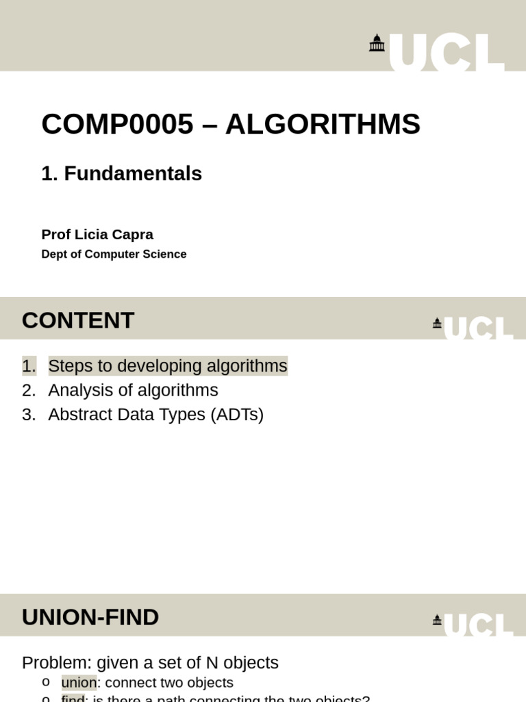 M-Comp0005-1.1 Fundamentals Steps | PDF | Algorithms And Data ...