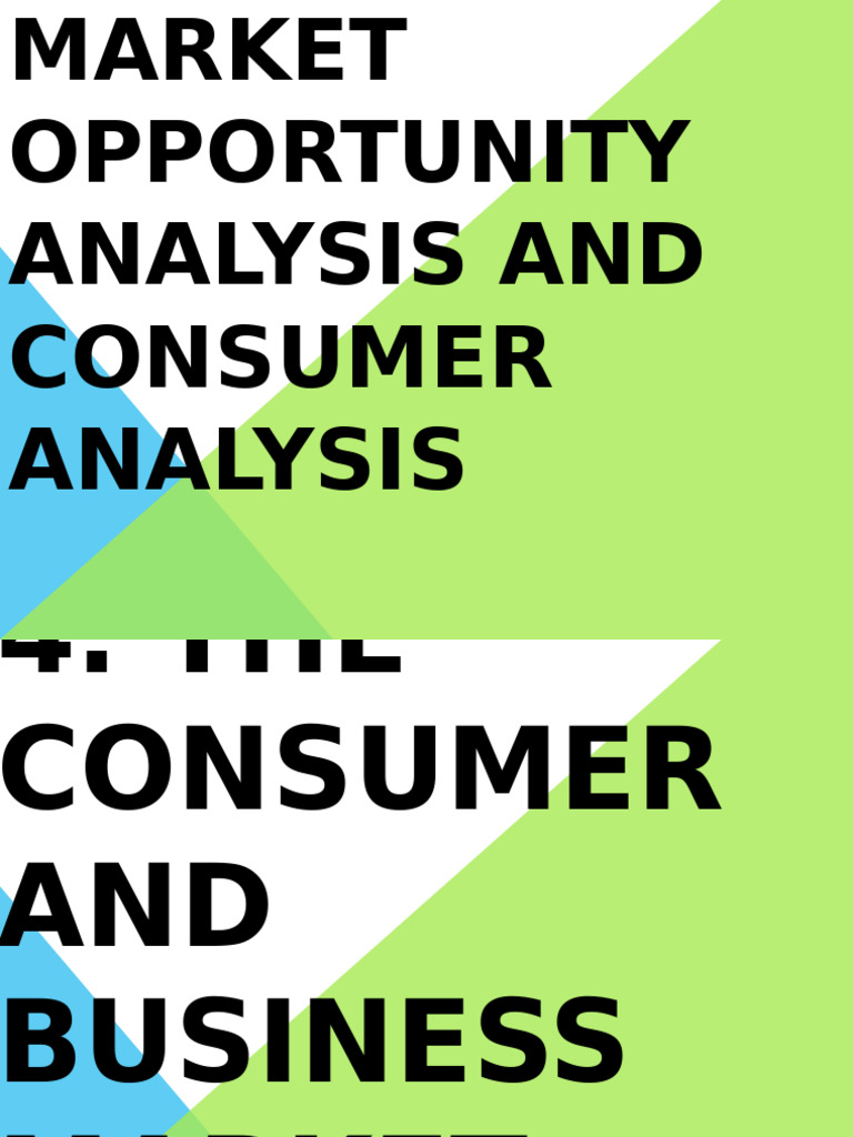 Chapter 3 The Consumer and Business Market | PDF | Behavior | Consumer ...