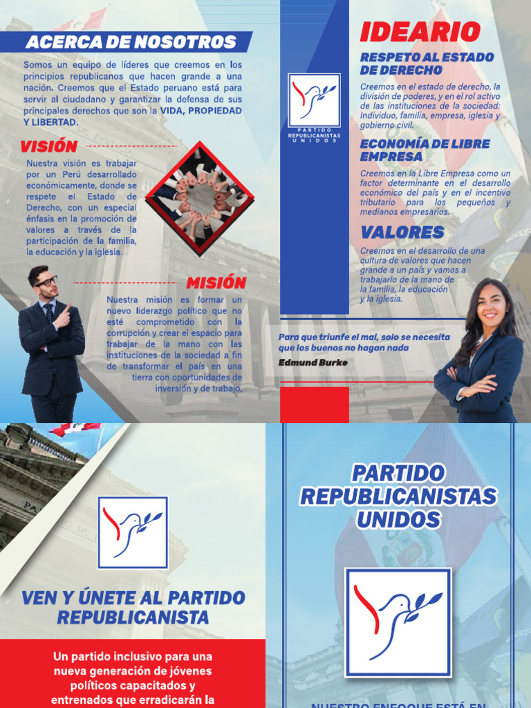 Diptico Republicanistas Unidos | PDF