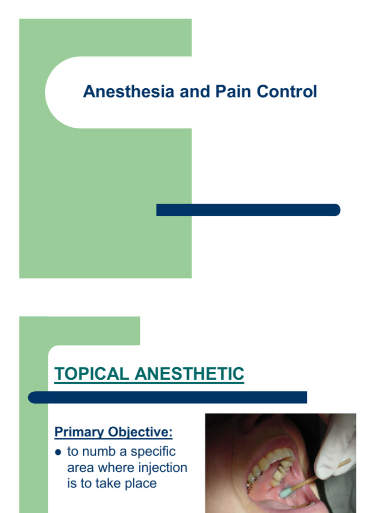 Anaesth and Pain Control PDF | PDF | Anesthesia | Nitrous Oxide