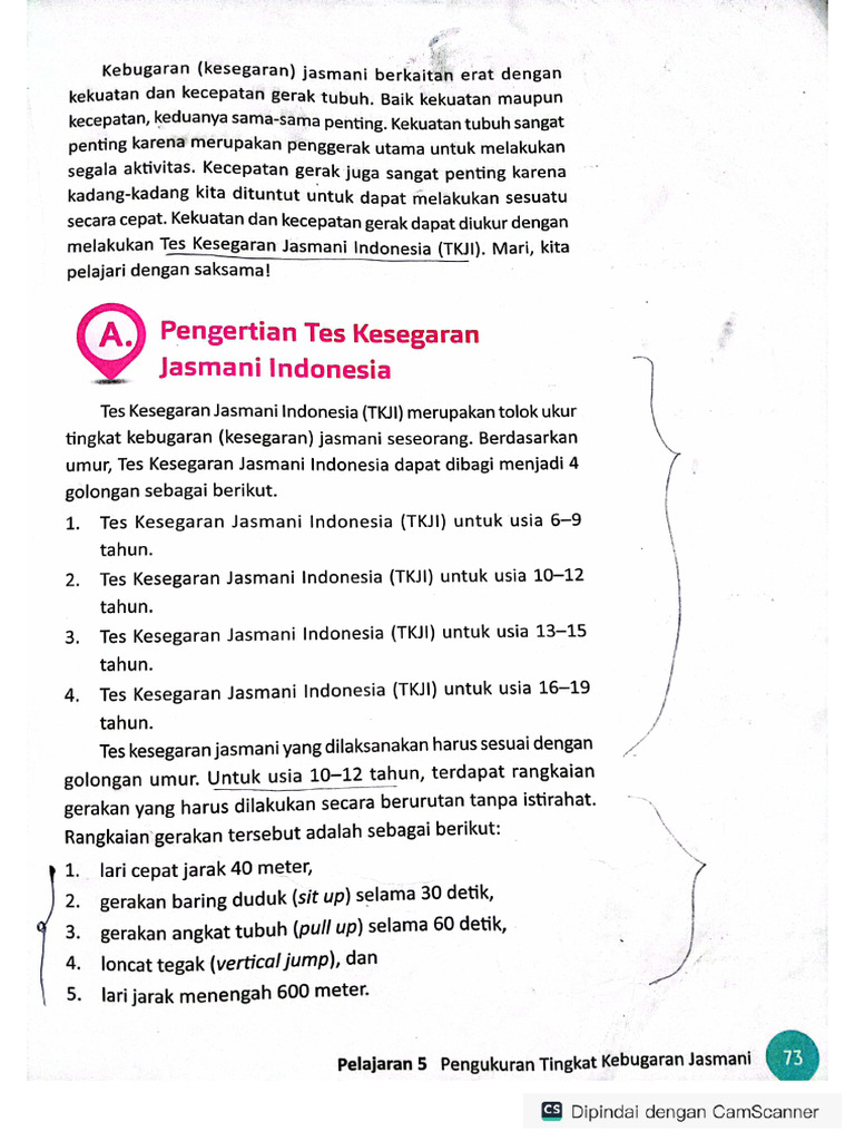 Materi pjok Kls VI | PDF
