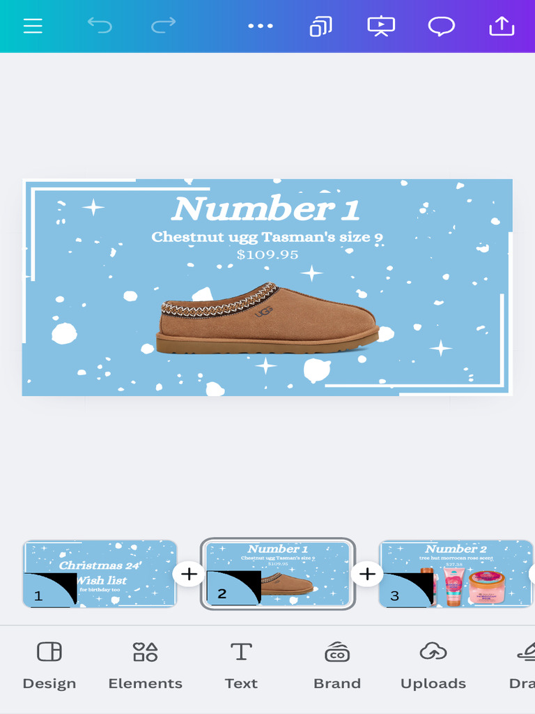 Christmas 24' Wish List - Presentation - Canva | PDF