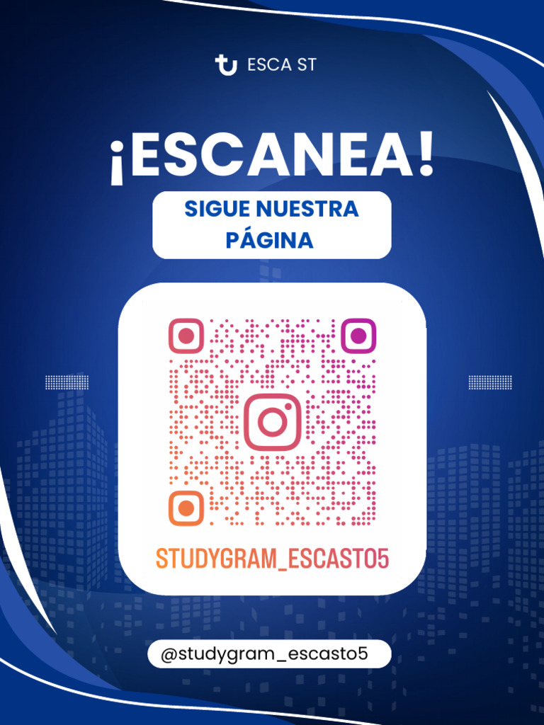 White and Blue Modern QR Code Placement Poster | PDF