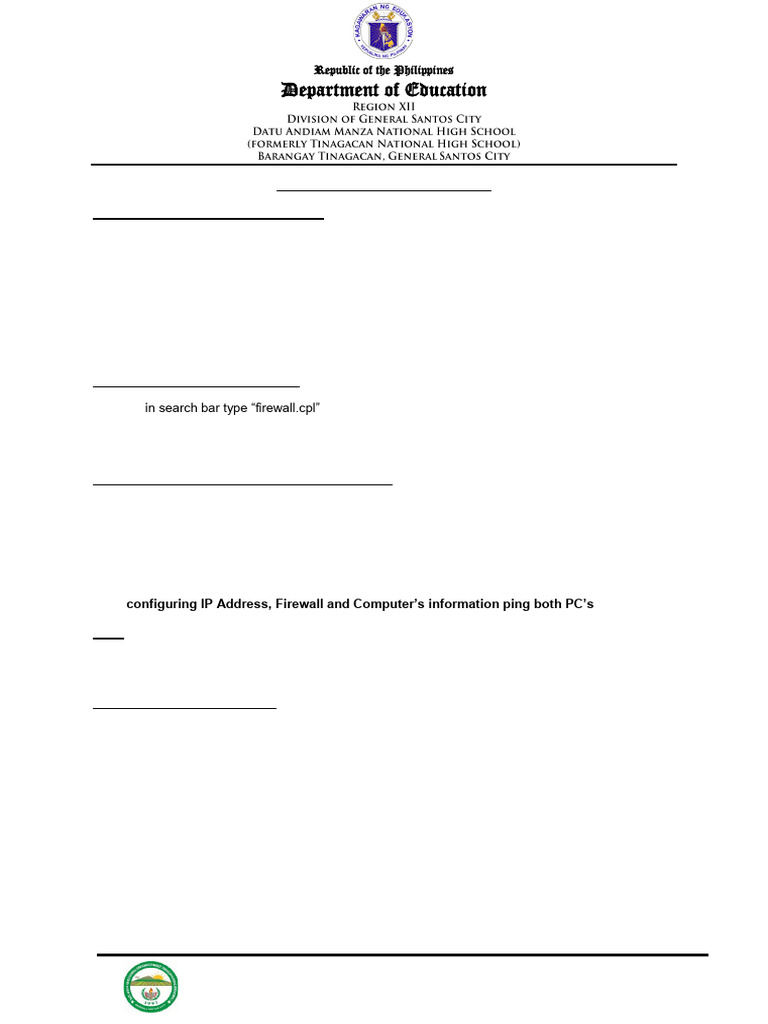 Configure Peer-to-Peer Folder Sharing | PDF | Internet Protocols | Ip ...