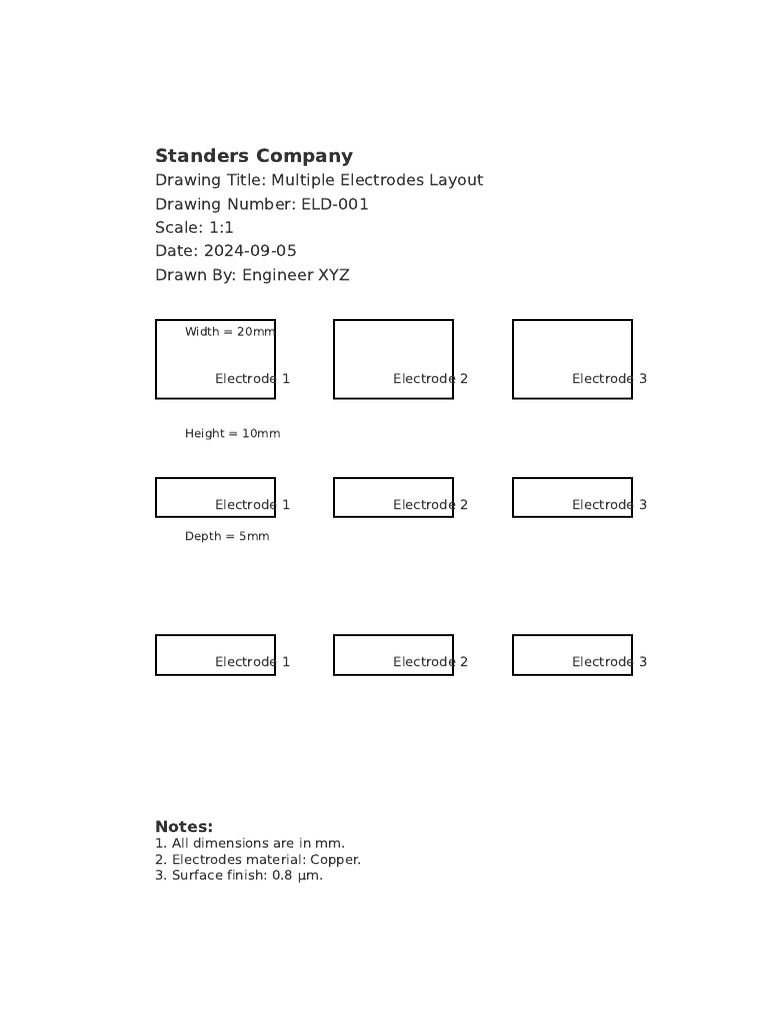 Engineers' Electrode Layout Guide | PDF