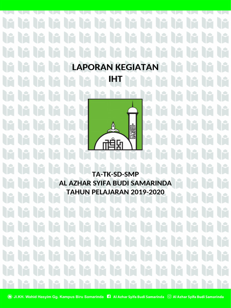Laporan Kegiatan Iht | PDF