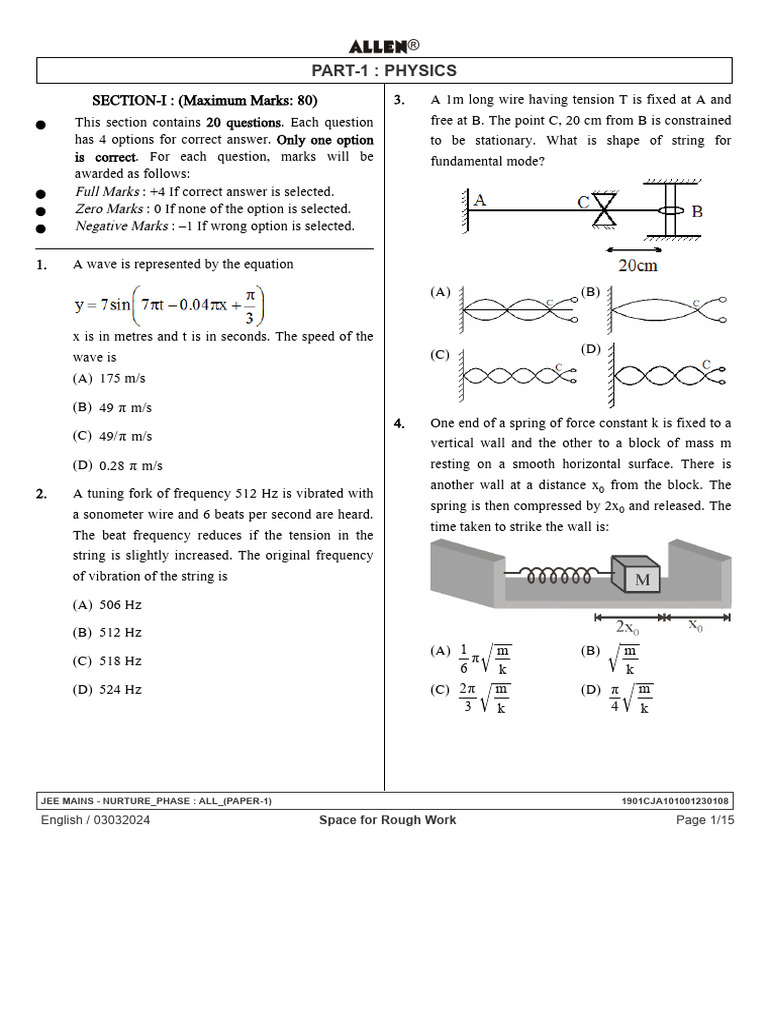 0303 Nurture Phase-All Student Copy 1901cja101001230108-Allen Fc | PDF ...